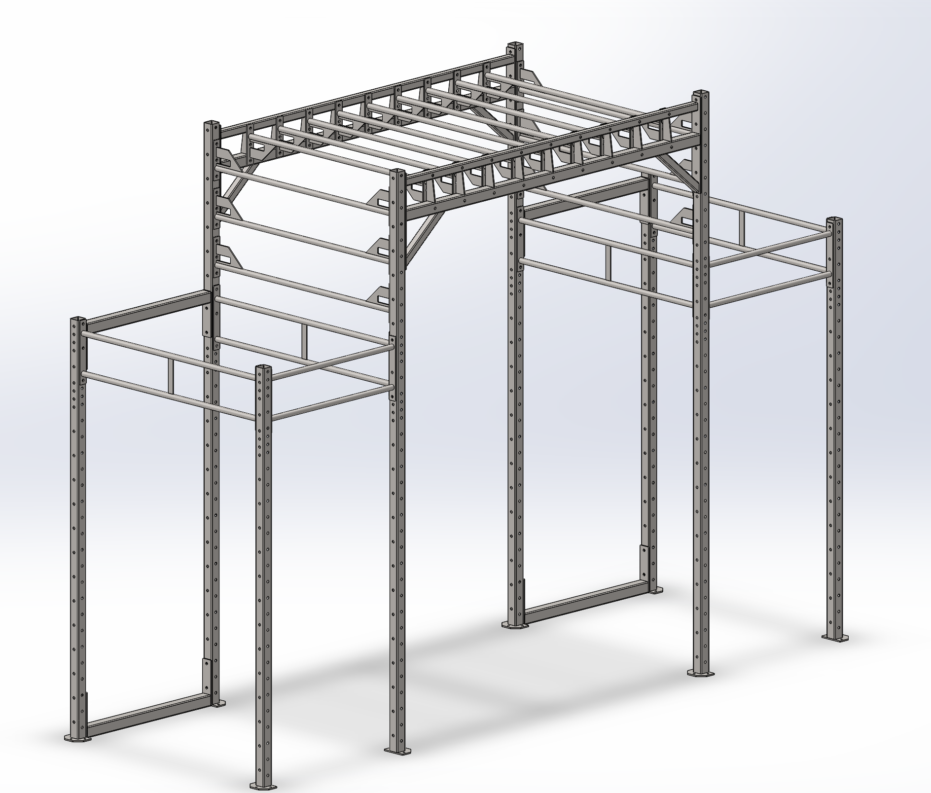 Squat rack – Monkey bars – Sixhills Engineering